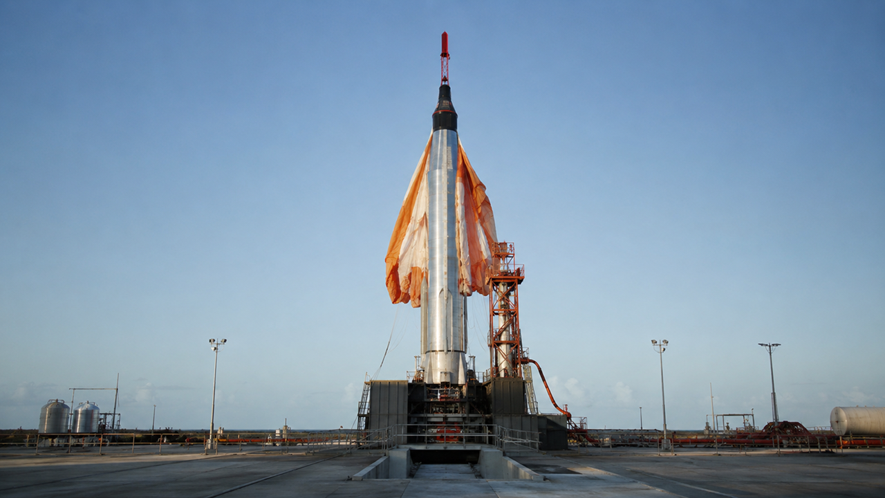 When America's space program nearly blew up on the launchpad, the ...