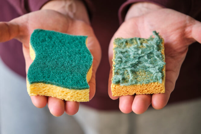 What researchers just found out about your kitchen sponge