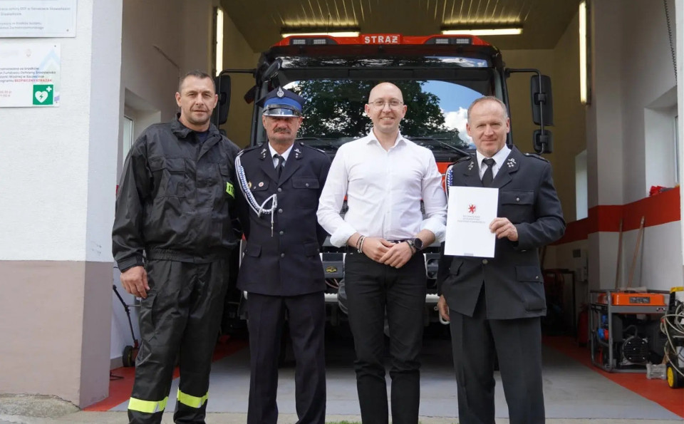 Pięć jednostek OSP z naszego regionu z grantami strażackimi