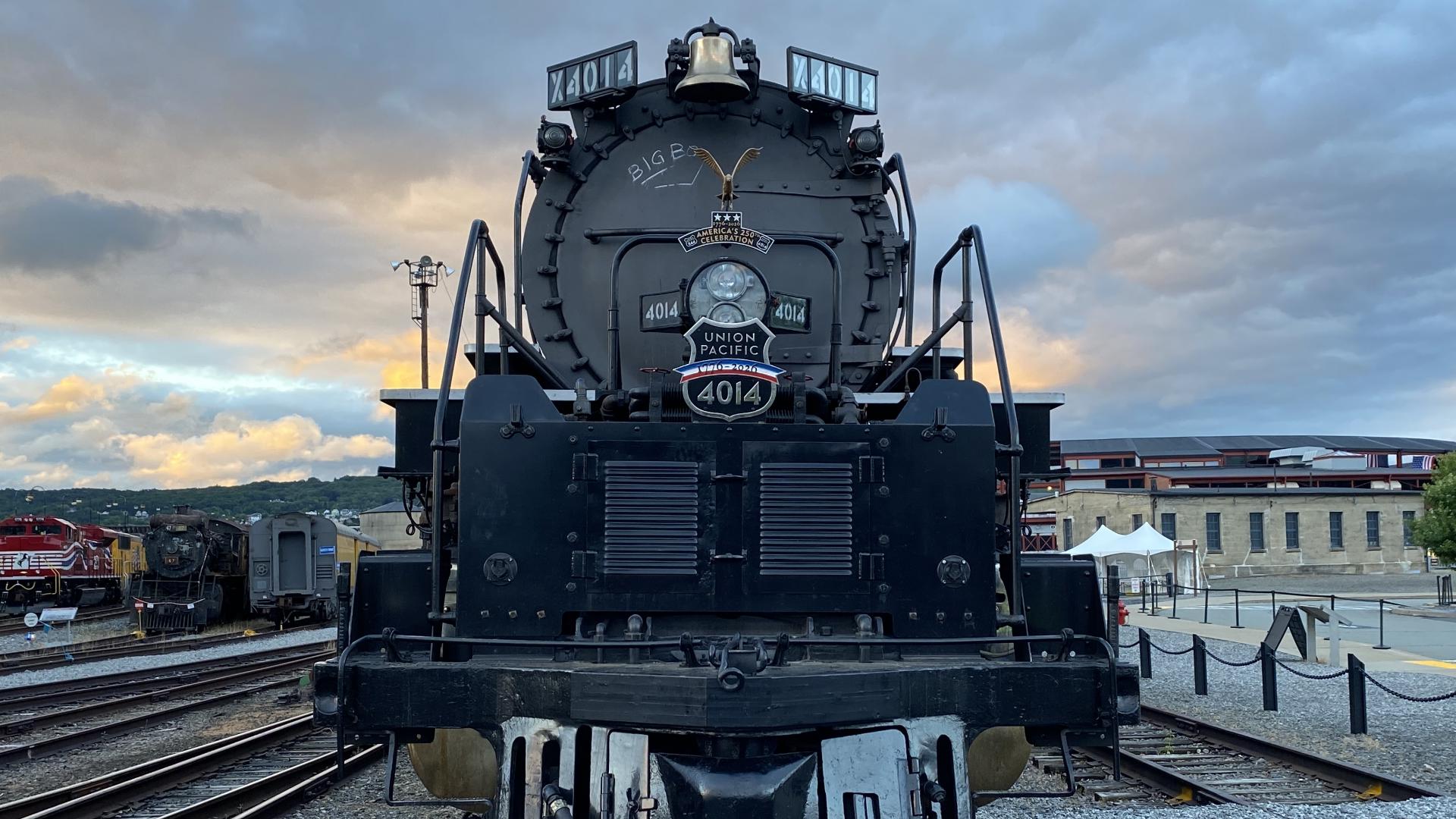 Big Boy rolls into Steamtown National Park