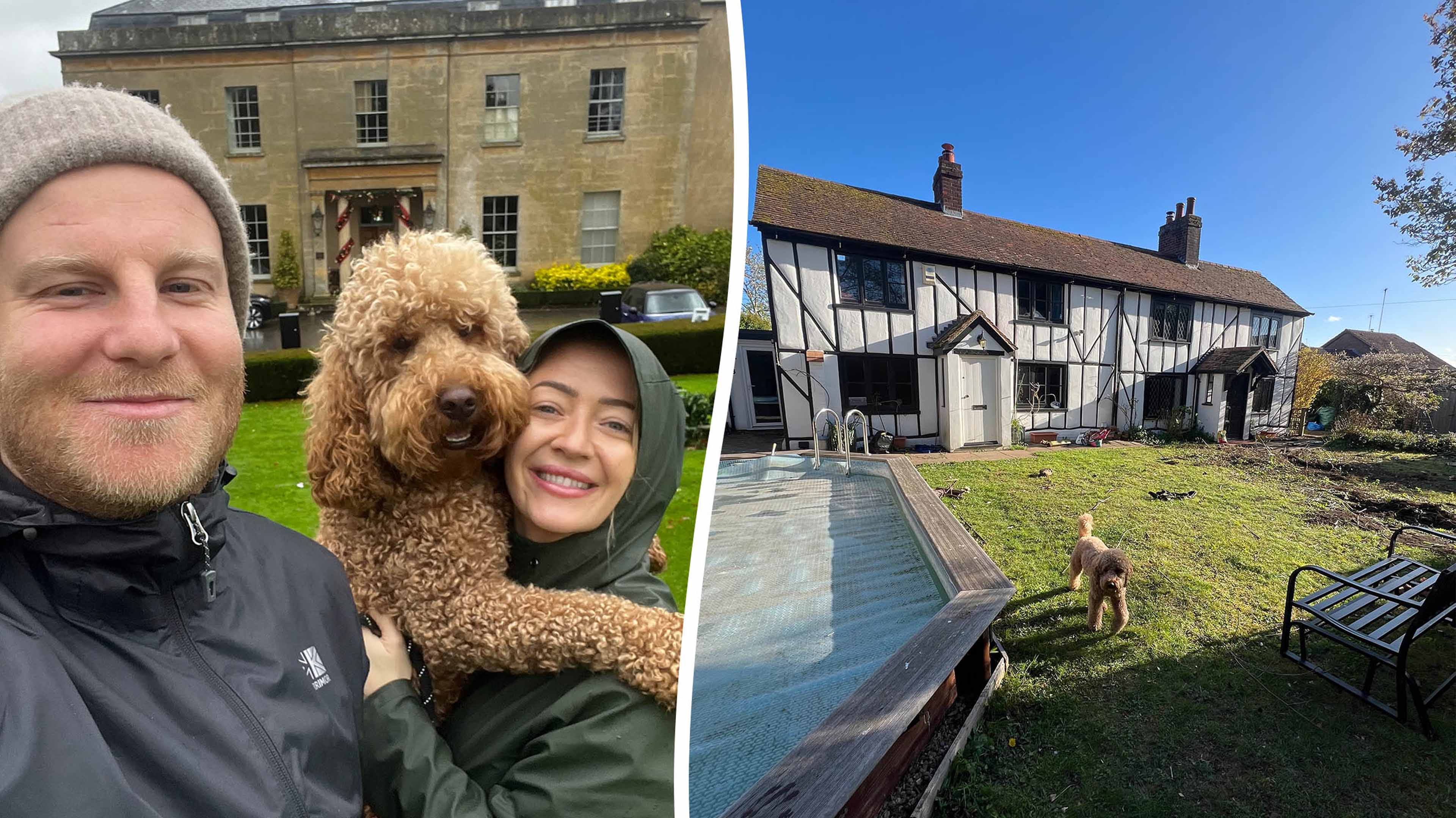 Couple ditch London life for rural cottage