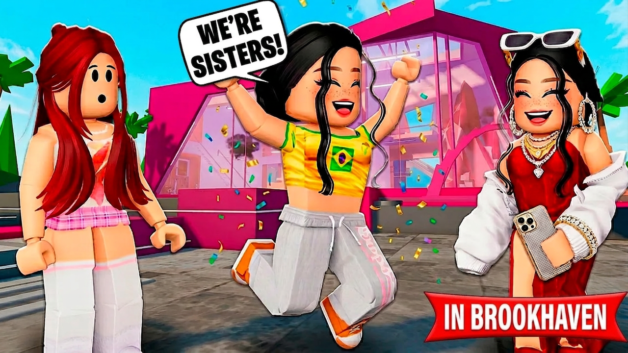 I just found out I'm the twin sister of the famous girl! | Brookhaven ...
