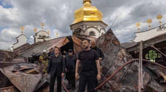 Choc a Kiev, Mosca colpisce la cattedrale della Dormizione