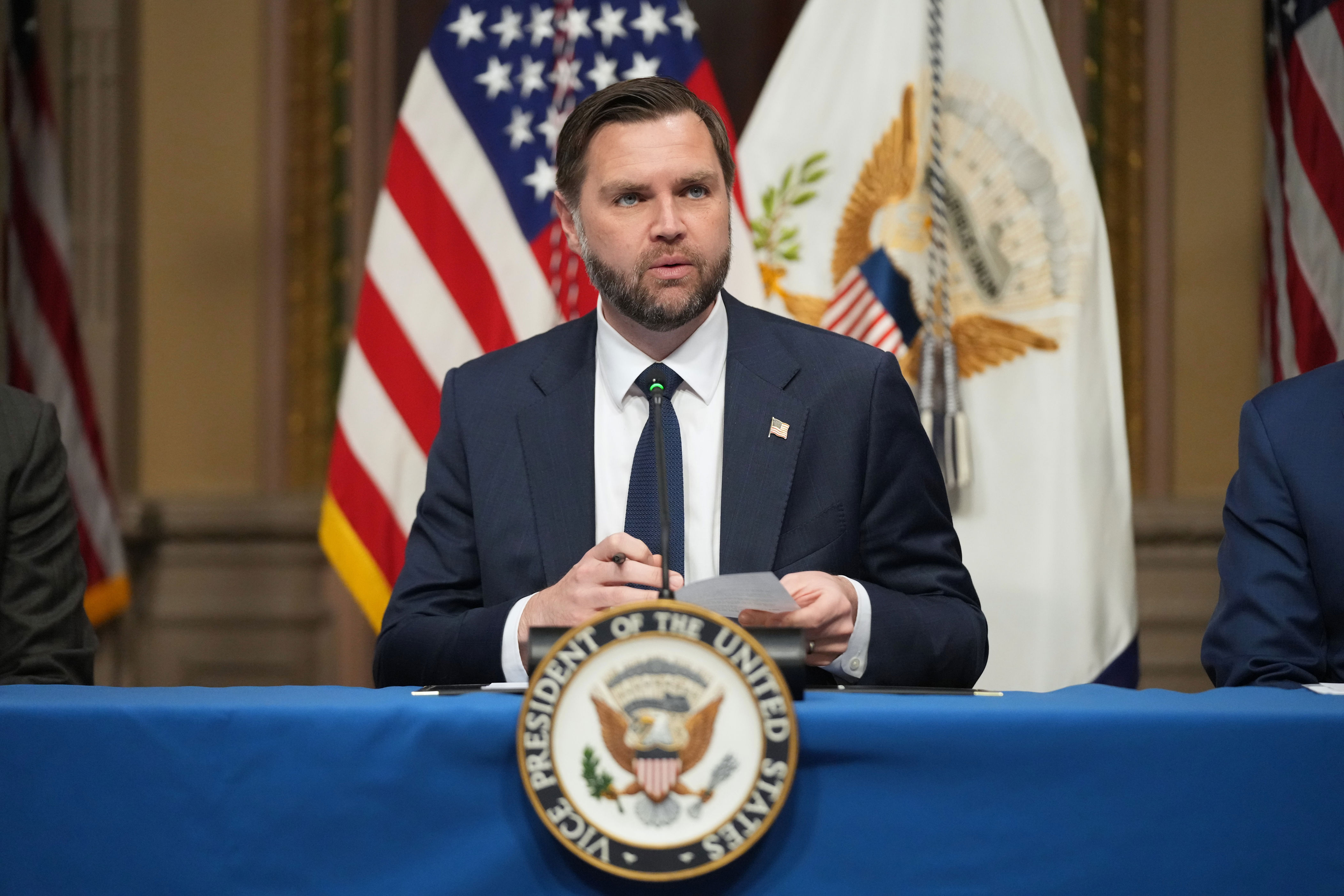Iran deal already signed, Vance says, promises full text this week