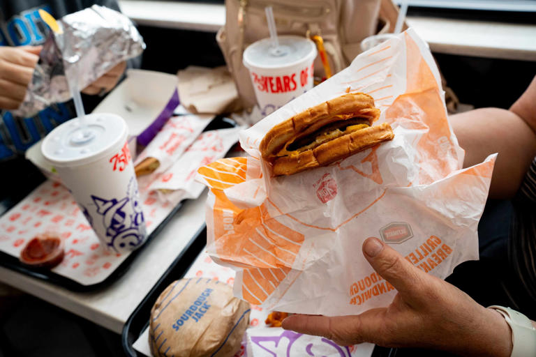 26-year-old twins brought Jack in the Box back to Michigan. Their first ...