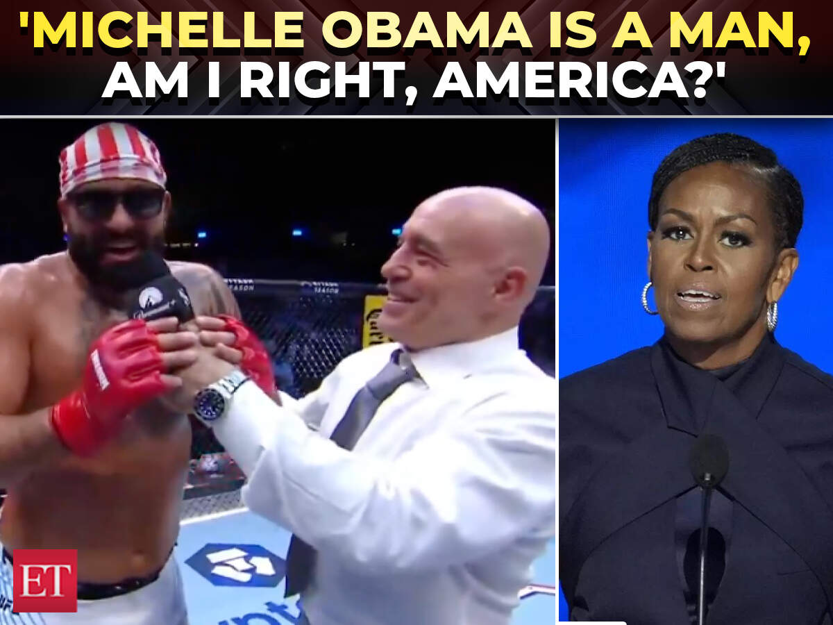 'Michelle Obama is a man': UFC fighter Josh Hokit 'disrespects' ex ...