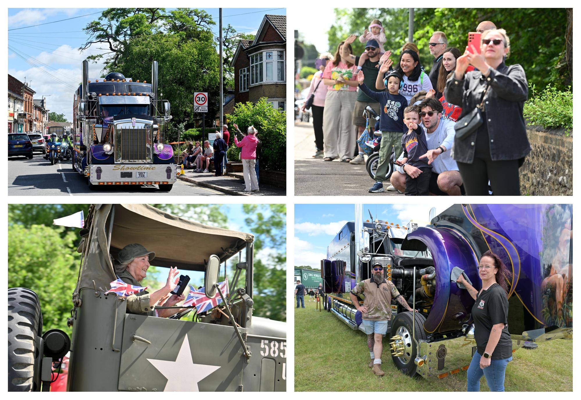 In pictures: Final Dunstable and Leighton Buzzard truck convoy goes out ...