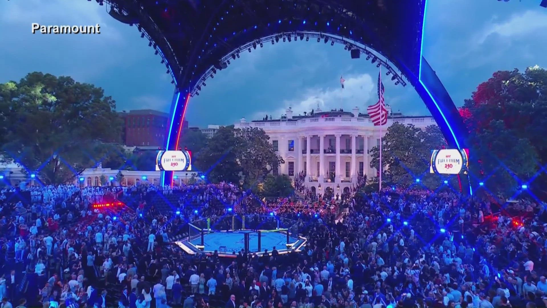 Trump hosts UFC fight at White House