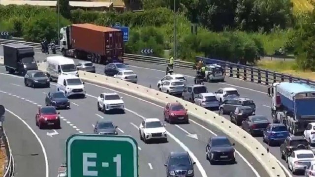 Sucesos.- Dos accidentes causan retenciones durante más de dos horas en ...