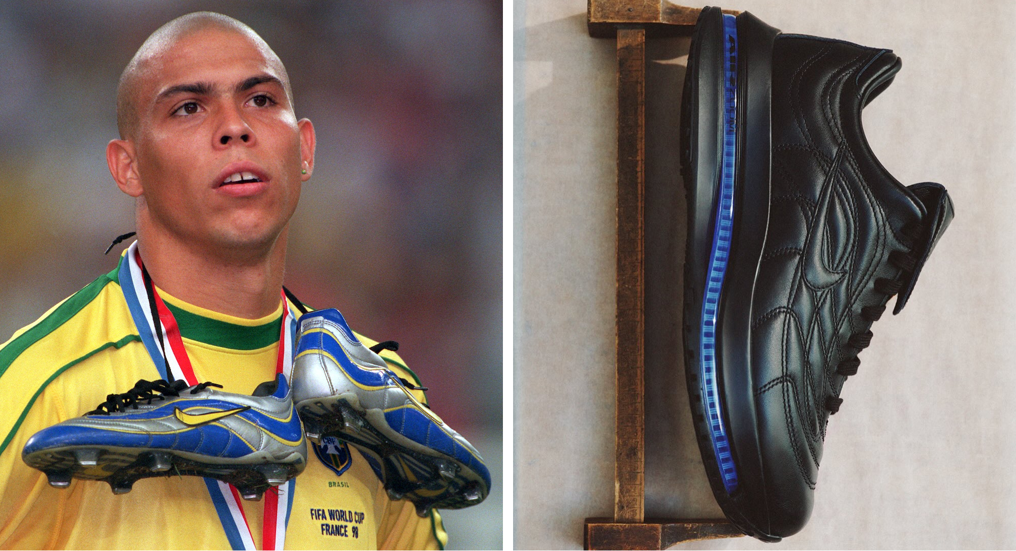 Nike mashes up Mercurial football boot with Pegasus premium runner