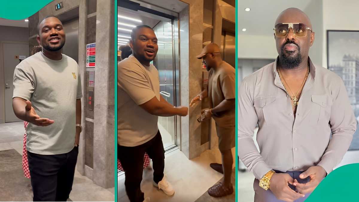 Video: MC Mbakara shares experience after meeting Jim Iyke in elevator ...