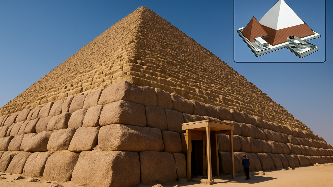 Why granite casing stops at course 16 on the Menkaure Pyramid
