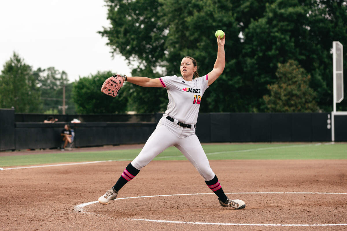 Blaze pitcher proves pro softball players can embrace motherhood. "I ...