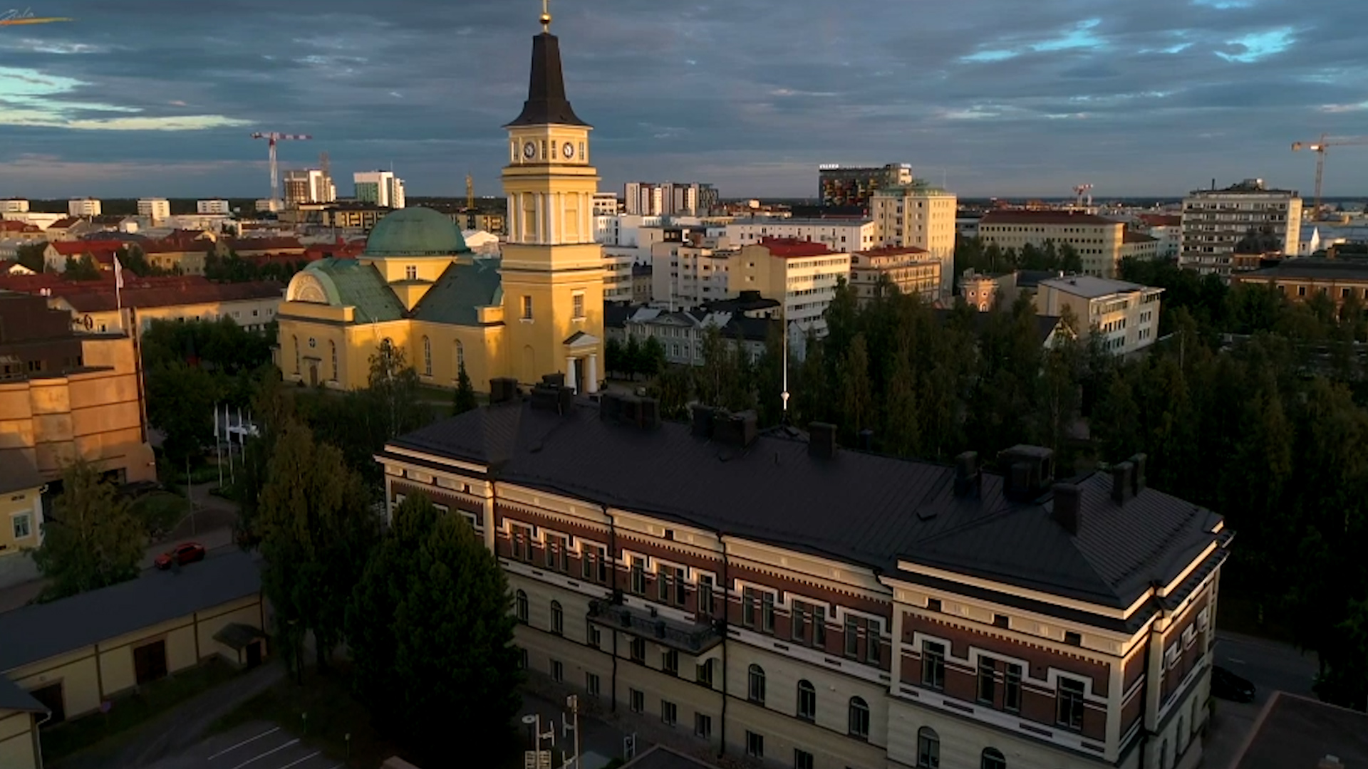 Exploring Finland from above