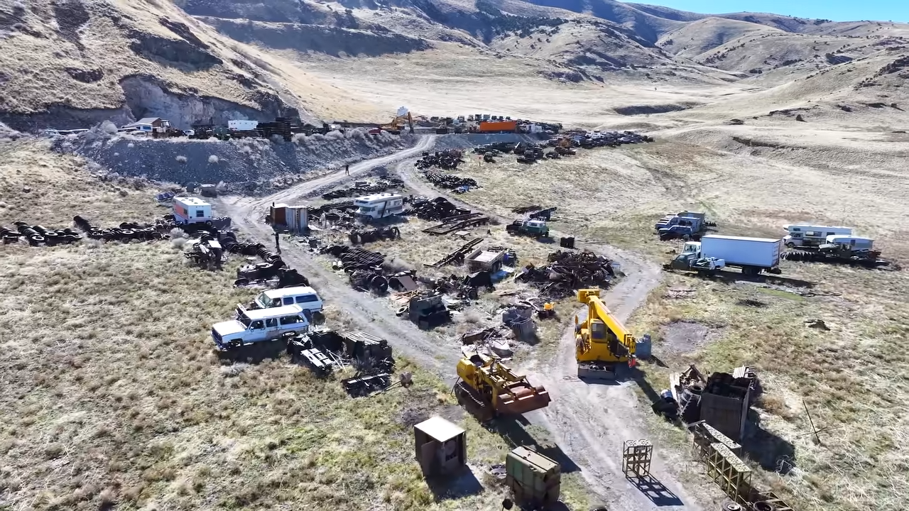 We bought an entire fleet of military vehicles for a secret mountain ...