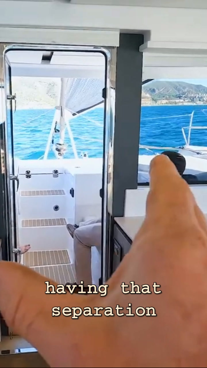 They've built over 2,000 yachts now with forward cockpits since 2010