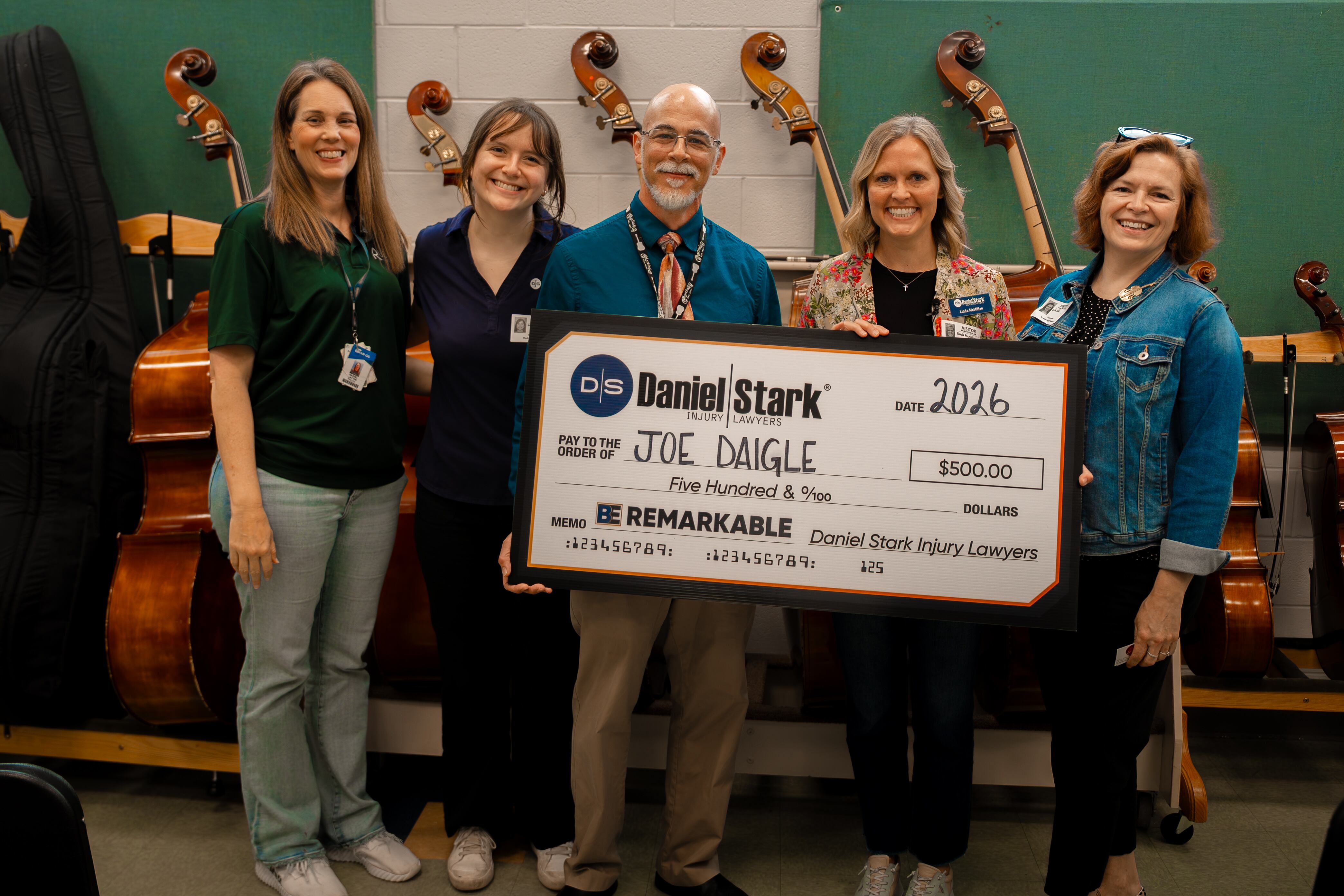 Rudder High School’s Joe Daigle brings musicians together with the ...