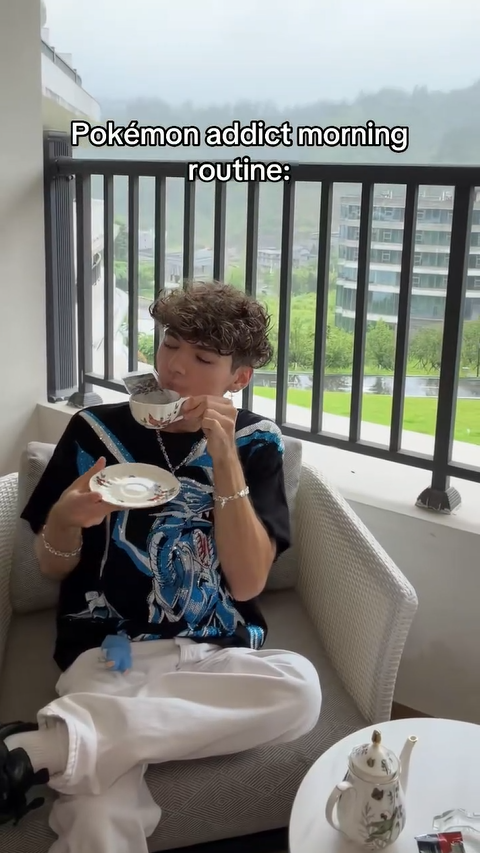 Pokémon addict routine turns into a real-life adventure