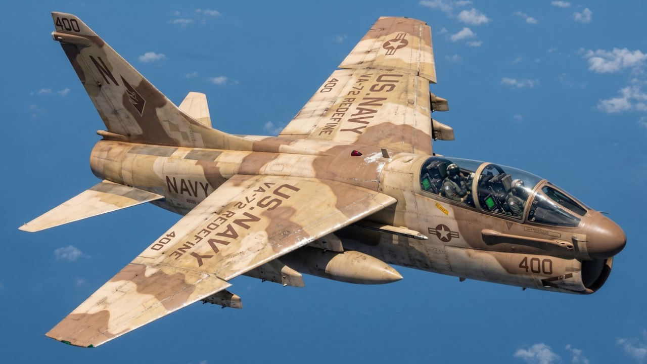 The A-7 Corsair II, the forgotten attack jet that gave every modern ...