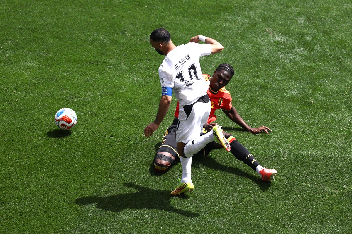 Stunning Emam Ashour strike gives Egypt lead over Belgium