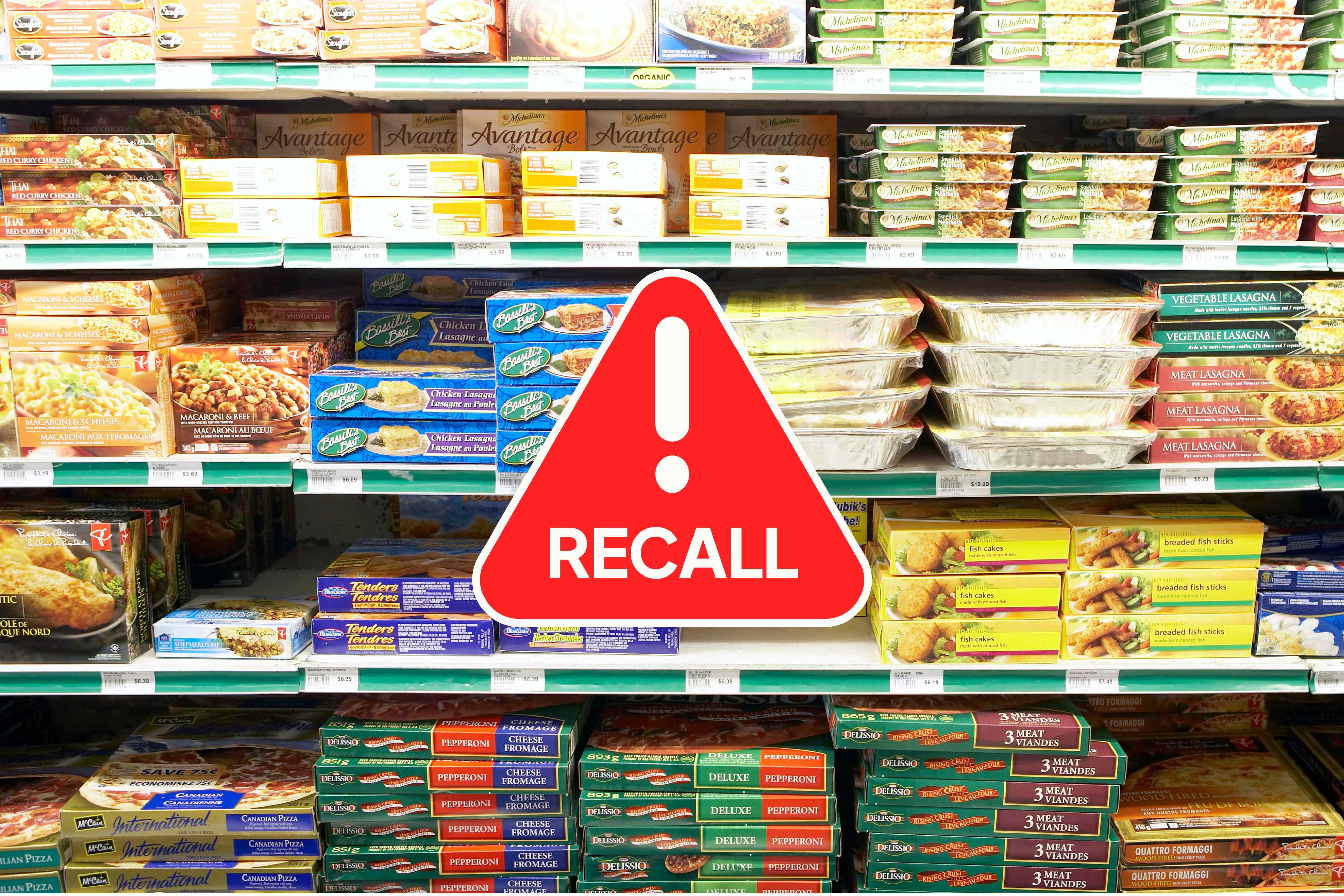 FDA announces recall of frozen pizza products—more than 160,000 pounds ...