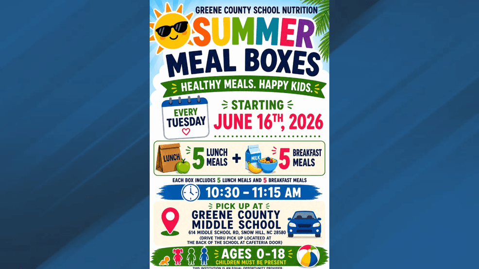 Greene County Schools launching summer meal box program for children