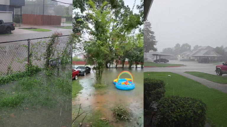 Gallery: Photos, videos of Houston street flooding, rain amid flood watch