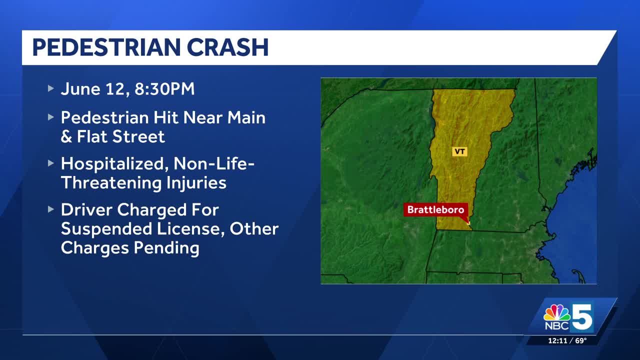 Vermont woman arrested after allegedly hitting pedestrian with car in ...