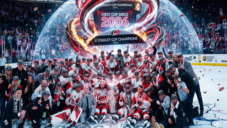 Hurricanes finally break through for first Stanley Cup since 2006