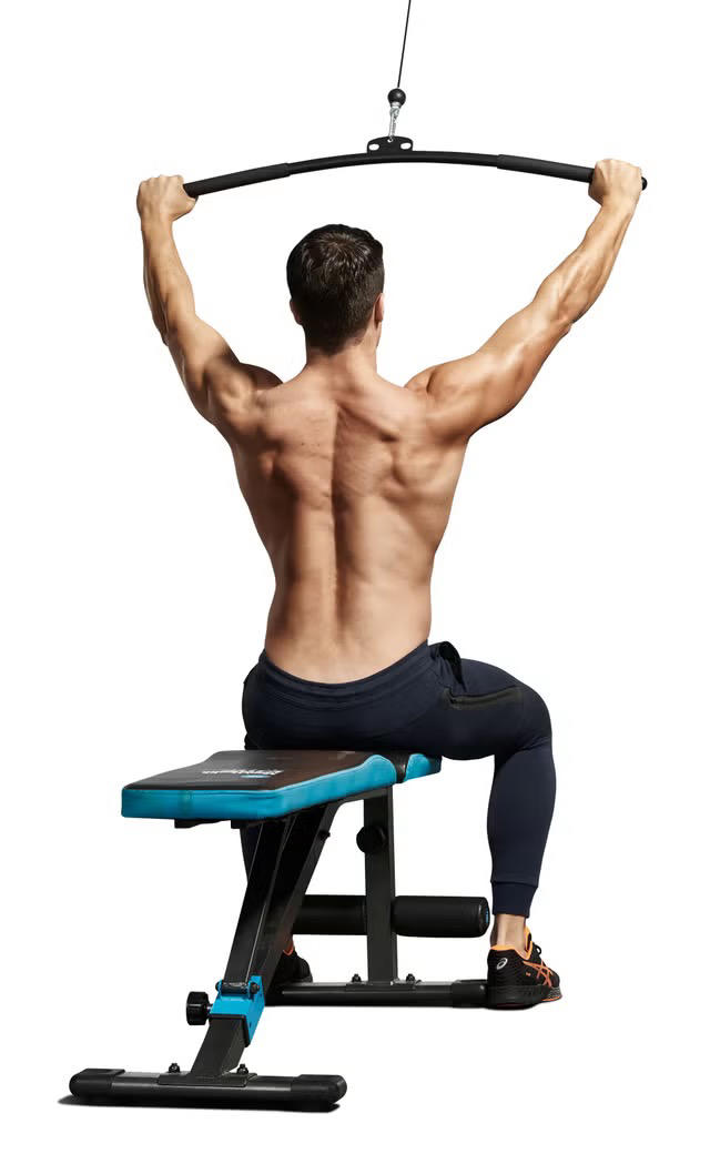 Deze 1x4-rug- en bicepstraining helpt drukke vaders spiermassa op te bouwen