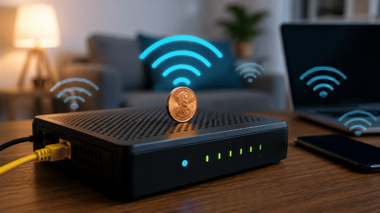 Does putting a coin on top of your modem really boost WiFi signal? The ...