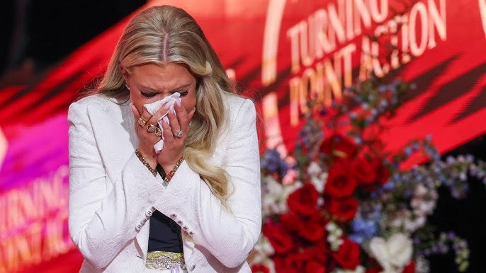 Erika Kirk Accused of Fake Crying: Charlie Kirk's Widow Denies Vile ...