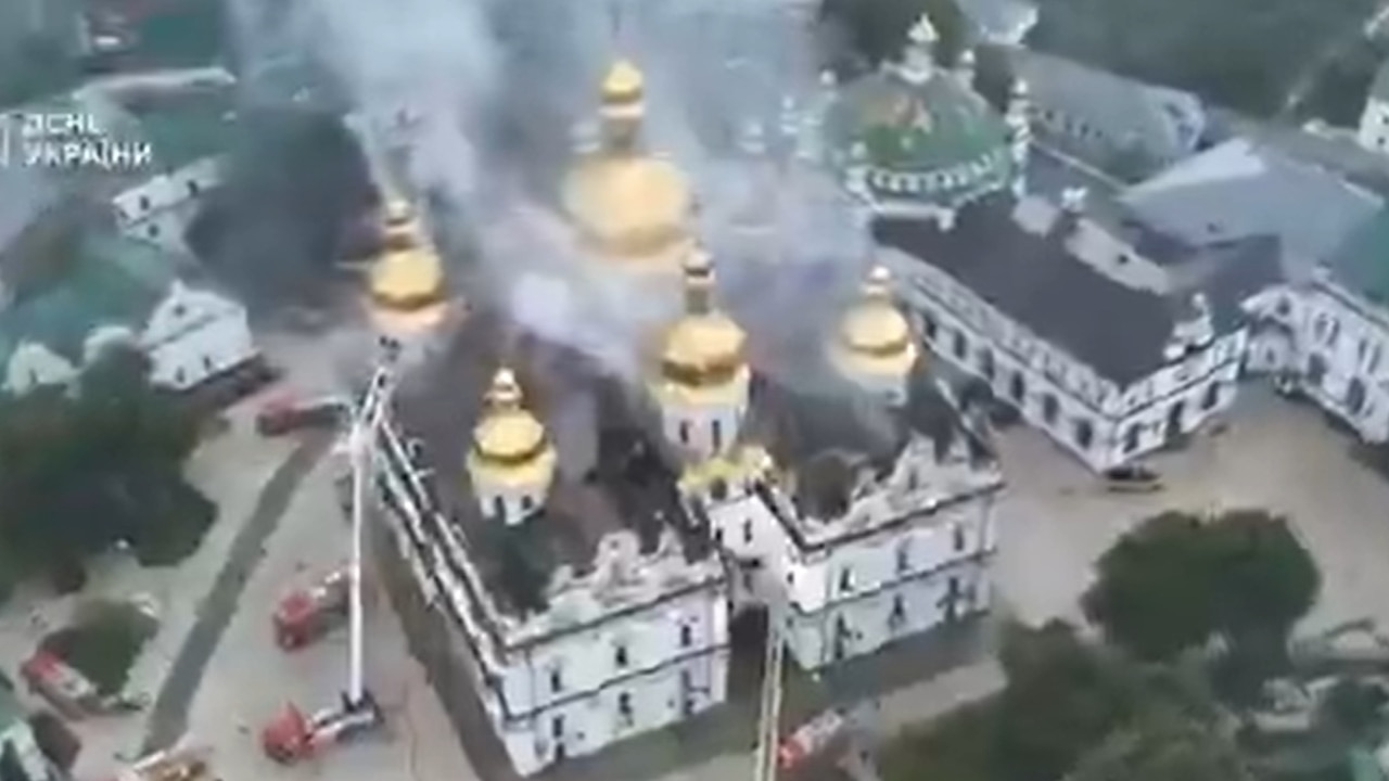 1,000-year-old monastery destroyed as Russia launches massive attack on ...