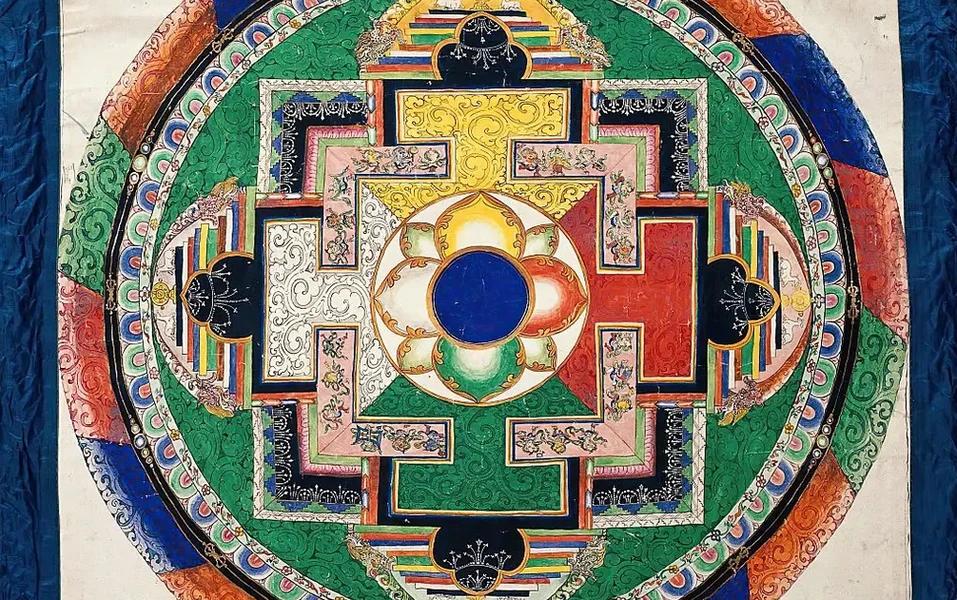 Find your calm with Monday Mandala coloring