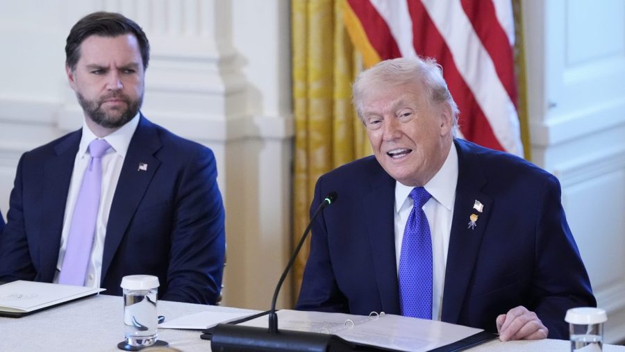 Trump, Vance, Iranian official sign US-Iran peace memo