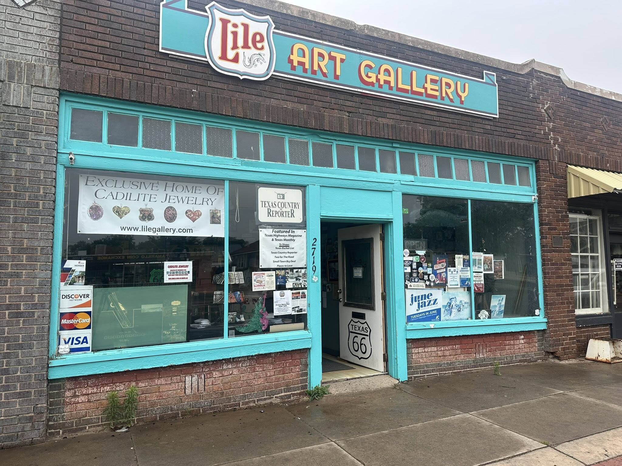 Lile Art Gallery proud to be part of Route 66 in Amarillo