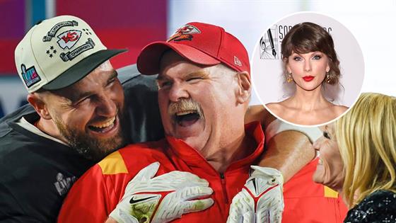 Chiefs' Andy Reid addresses speculation Travis Kelce, Taylor Swift's ...