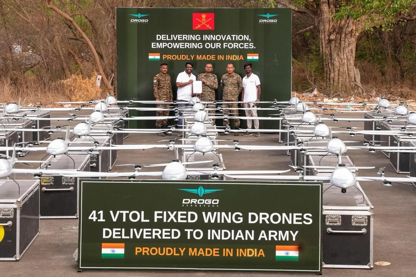 HYD-based startup delivers 41 JK 250e drones to Army