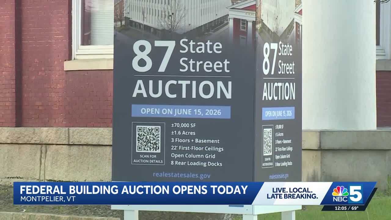 What comes next for the Montpelier federal building? Auction for vacant ...