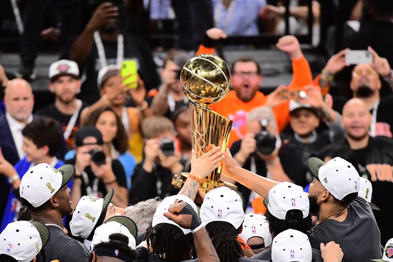 Inside Knicks' raw locker room NBA championship celebrations - tears ...