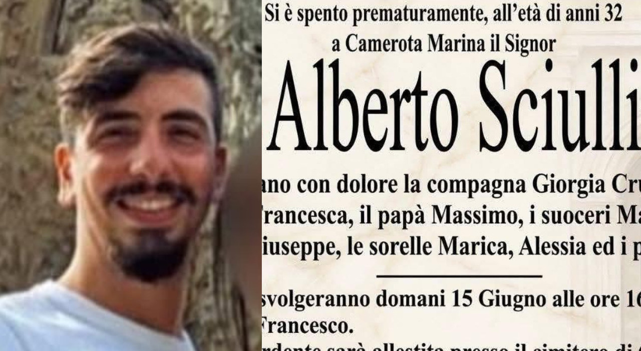 Alberto Sciulli muore in vacanza a 32 anni: malore fatale sul lungomare ...