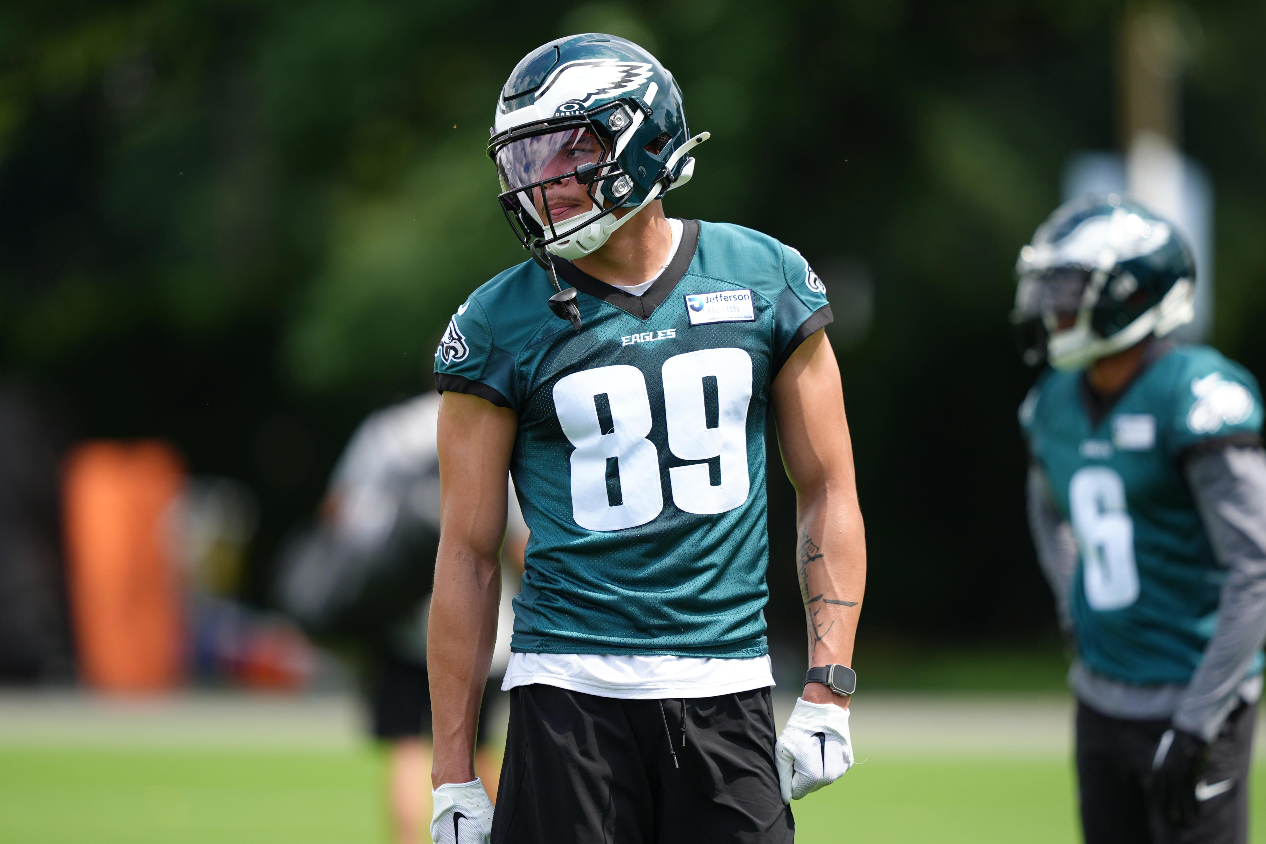 Eagles have a crowded WR competition behind DeVonta Smith