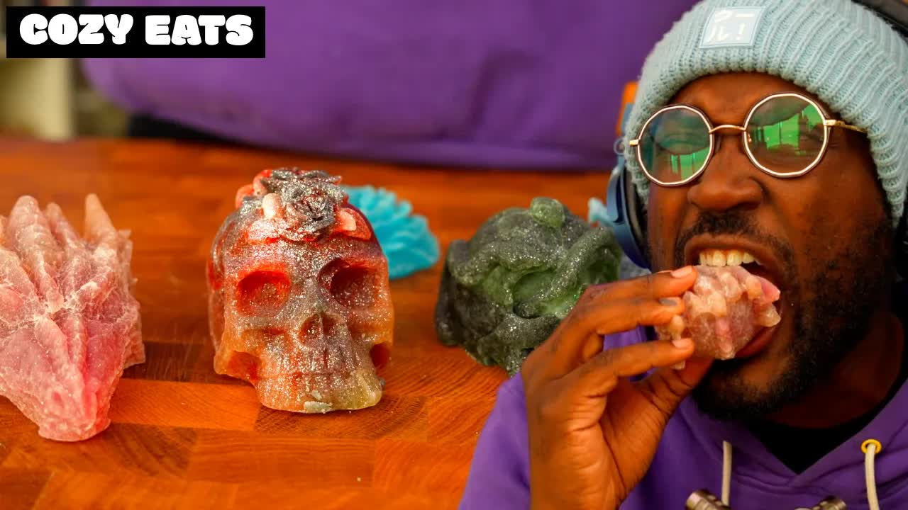 I ate $300 worth of crystal candy in one sitting Halloween special