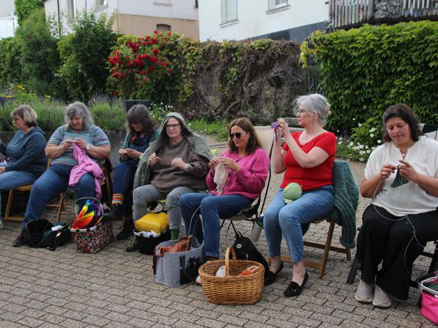 Besonderes Open-Air-Event – "Ohne Stricken geht nichts"