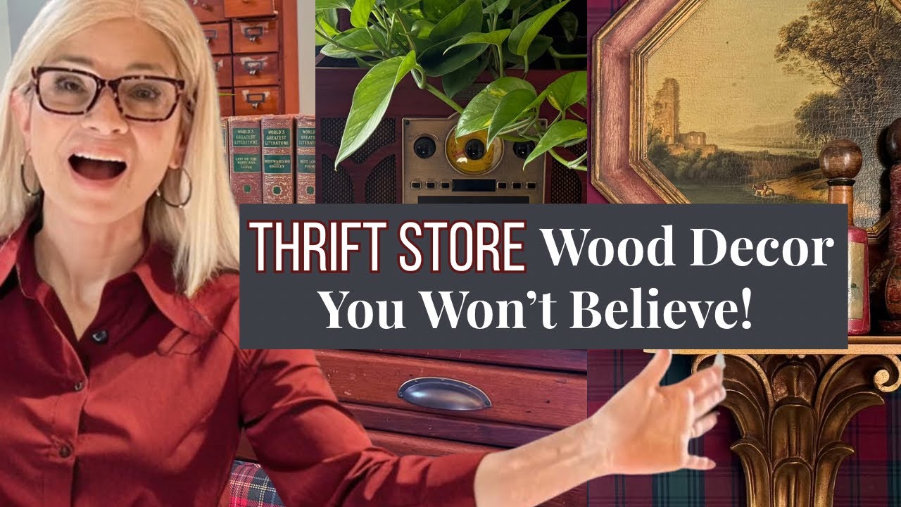 10 genius thrifted wood decor ideas to make your home look expensive