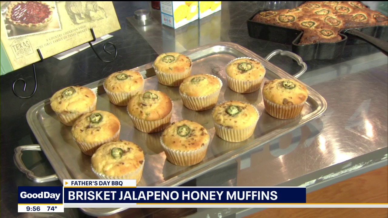 Brisket jalapeno honey muffin recipe for Father's Day