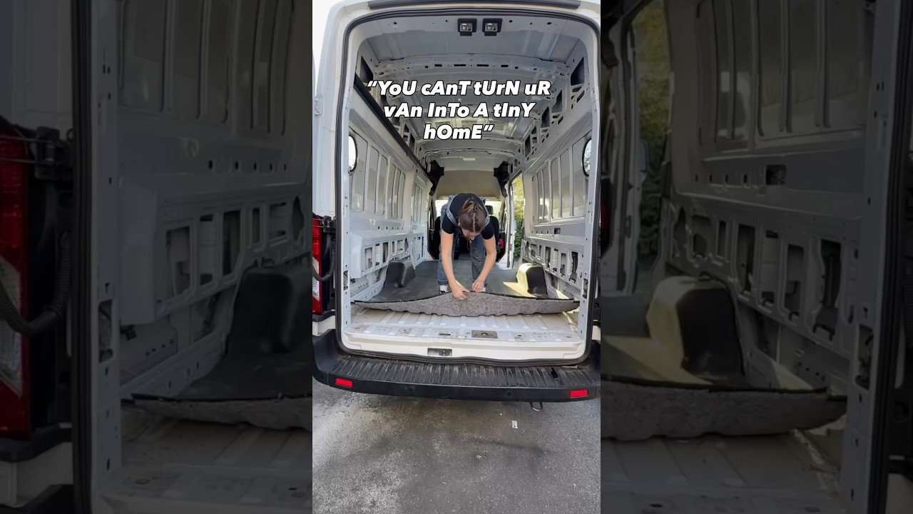 I turned my van into a tiny home