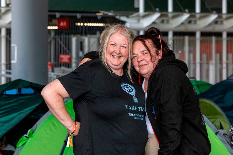 Take That fans set up camp outside Cardiff Principality Stadium 30 ...
