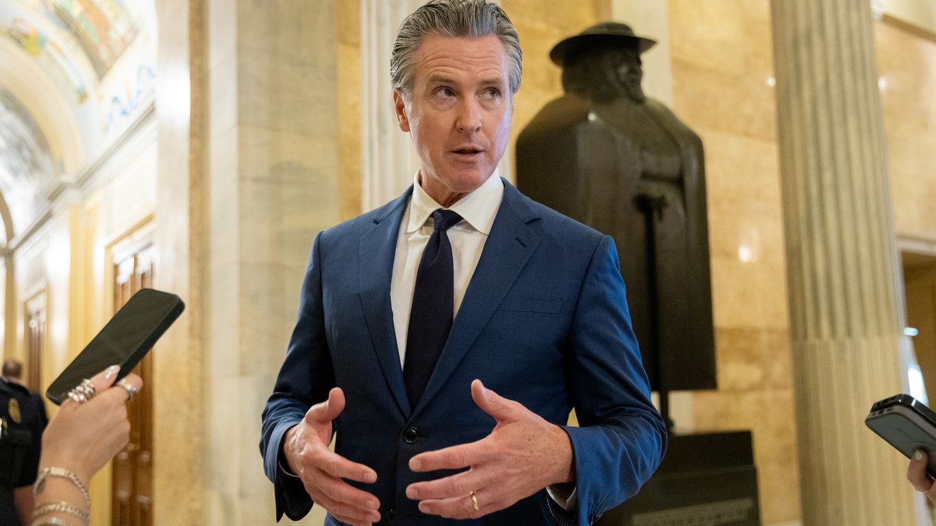 California Gov. Newsom says he's under investigation by the Justice ...