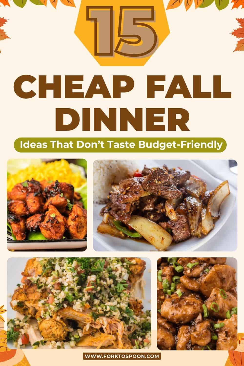 15 cozy fall dinners that taste expensive (but are super cheap!)